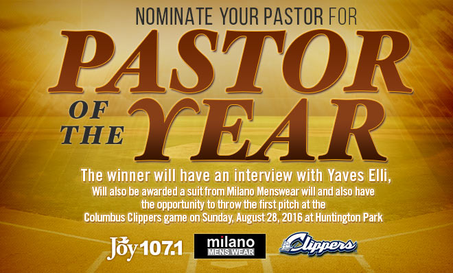 Pastor Brian Williams of Hope City House of Prayer Pastor of the Year